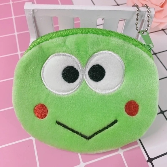 MIAO JIN | Other | Cartoon Face Coin Purses Zipper Purse Cute Trinket ...